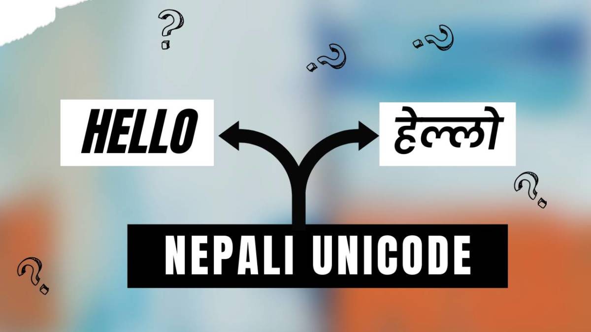 Nepali Unicode Converter