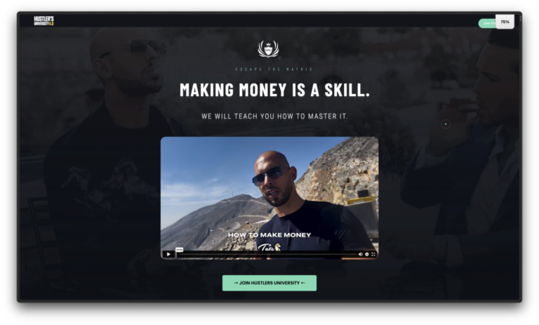 100 Lessons from Hustlers University (Andrew Tate) 2024