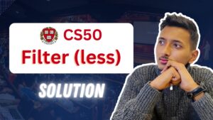 CS50 Filter (less) Solution 2024